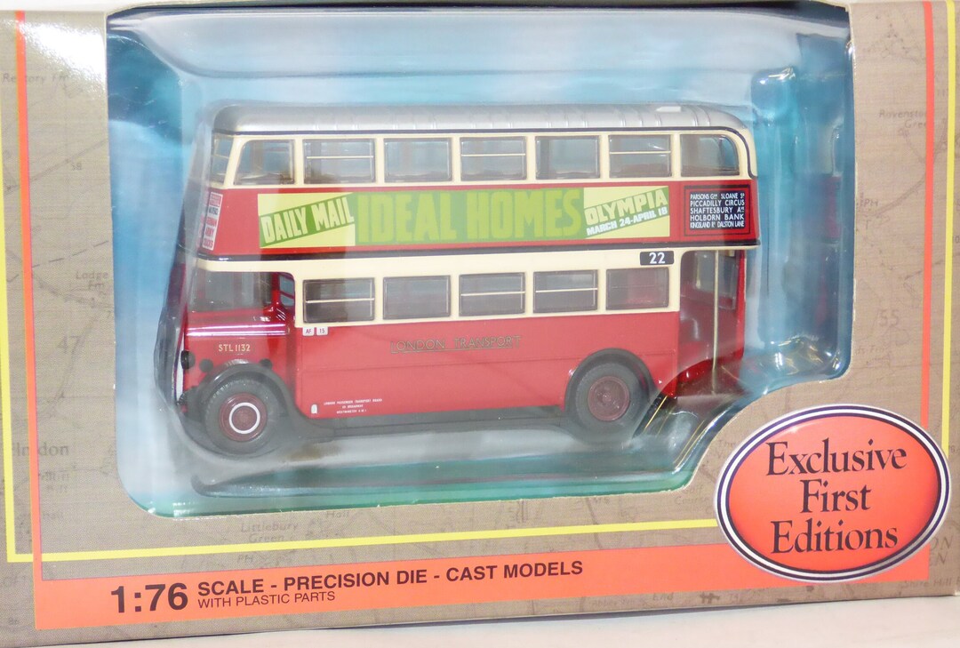 EFE AEC STL Bus No Roof Box London Transport Red 1:76 Scale Ref. 27702 ...