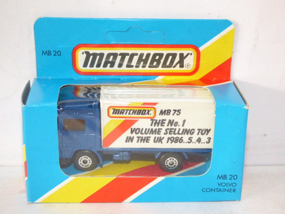 Matchbox Volvo 20 Container Truck - Etsy
