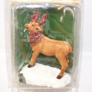 Lemax Stag Figure Static Display Model - Etsy