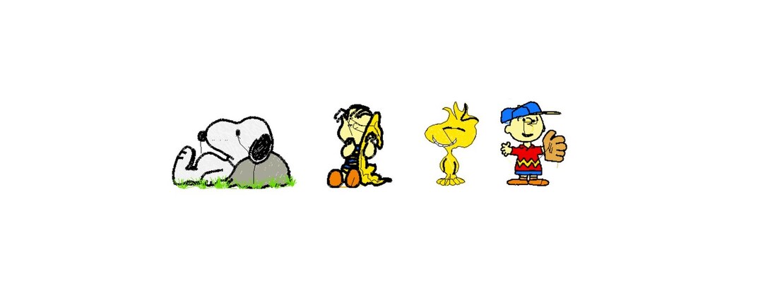 Snoopy / Peanuts 25 Desenhos de Bordado Baixe Brother PES Format Fit ...