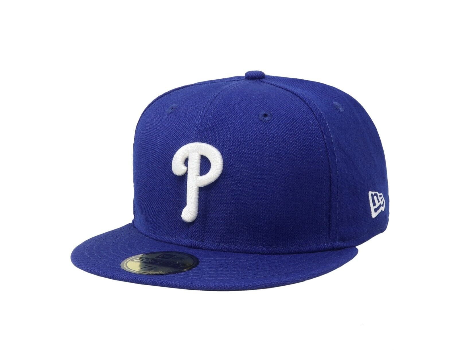 New Era 59fifty Men's Cap Philadelphia Phillies Royal Blue Fitted Hat ...