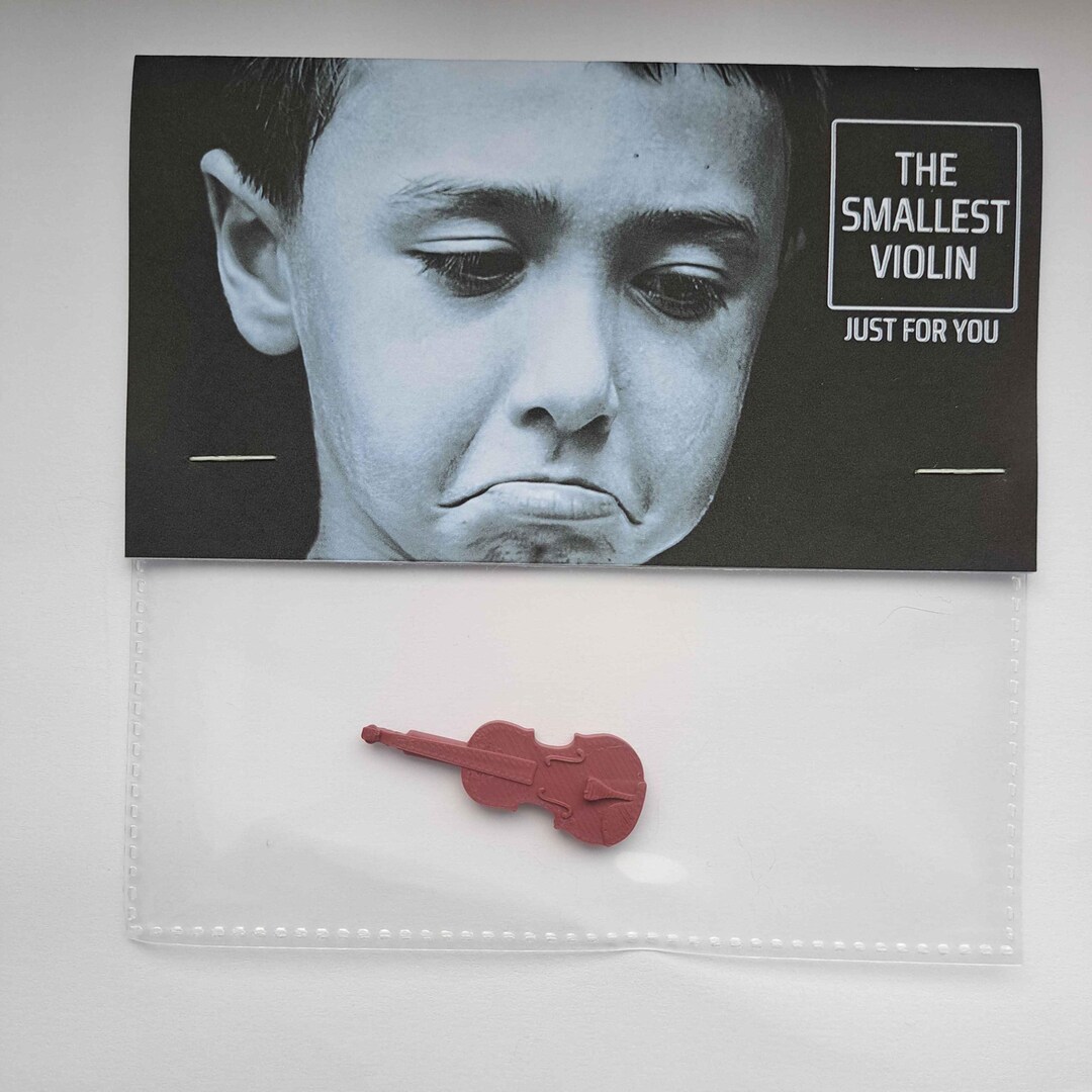 Smallest Violin Novelty Gift: Funny Gag Gift - Etsy