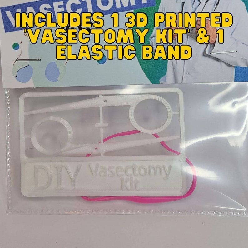 Funny 3D Printed DIY Vasectomy Kit: Novelty Gag Gift - Etsy UK
