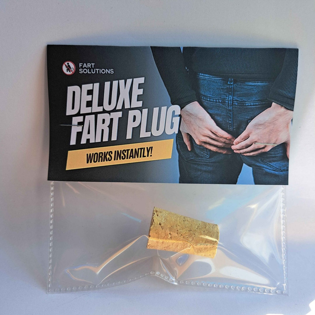 Deluxe Fart Plug Novelty Gift: Funny Gag Gift - Etsy