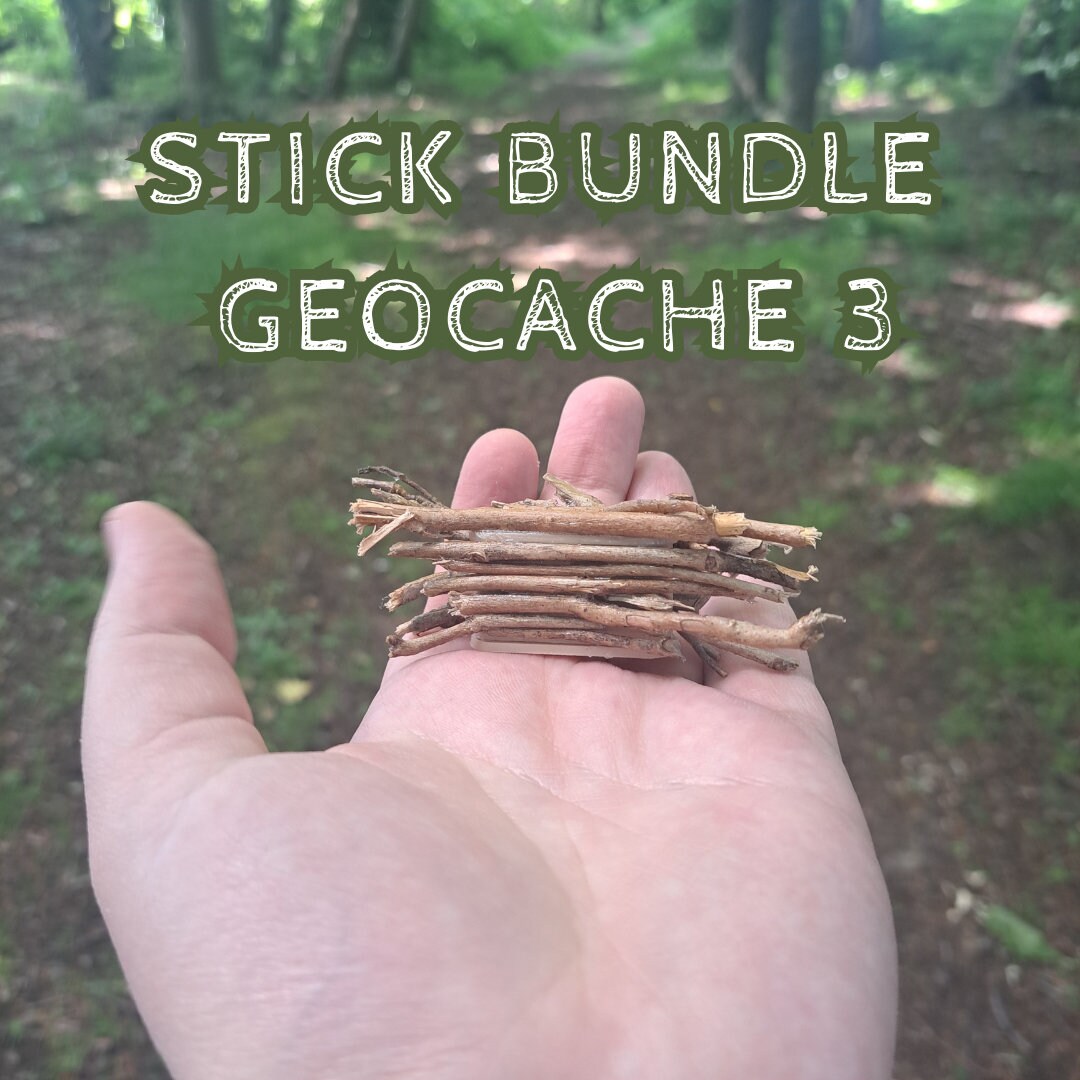 Stick Bundle Geocache 3 Difficult to Find Geocache - Etsy