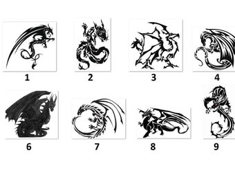 Dragon Address Labels - Etsy