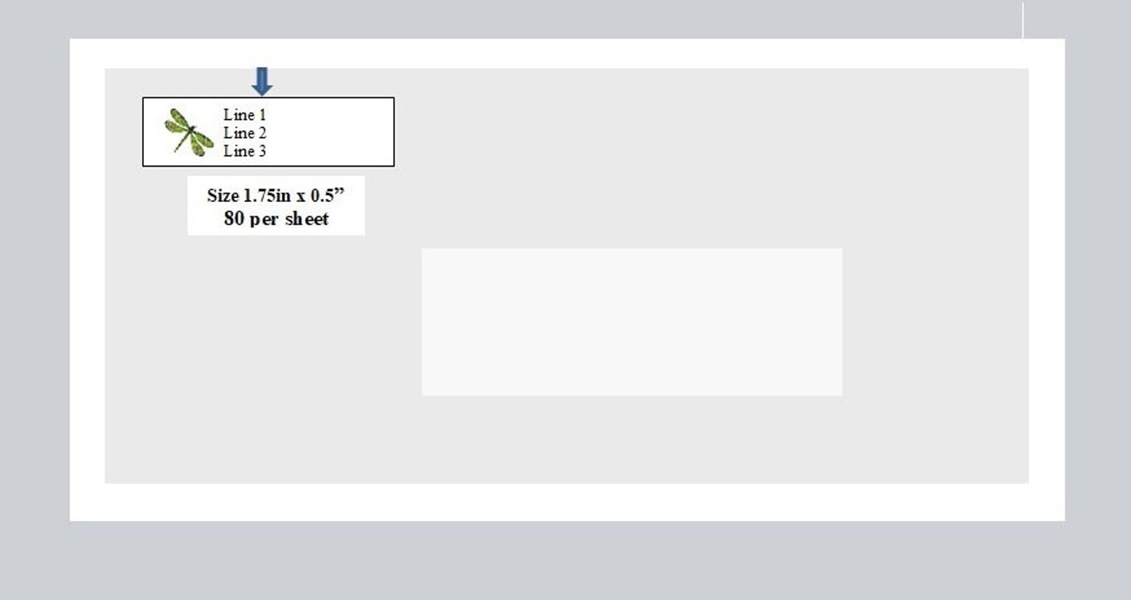 80 Small Personalized Return Address Labels Letters Alphabet Monogram ...