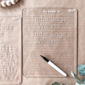 Tracing Board Bundle | SVG File | Digital Download PDF| Letter Tracing ...