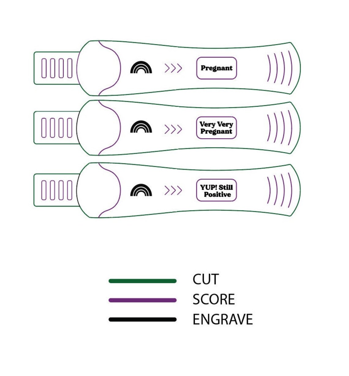 Pregnancy Tests Set | SVG File | Digital Download | Pregnancy ...