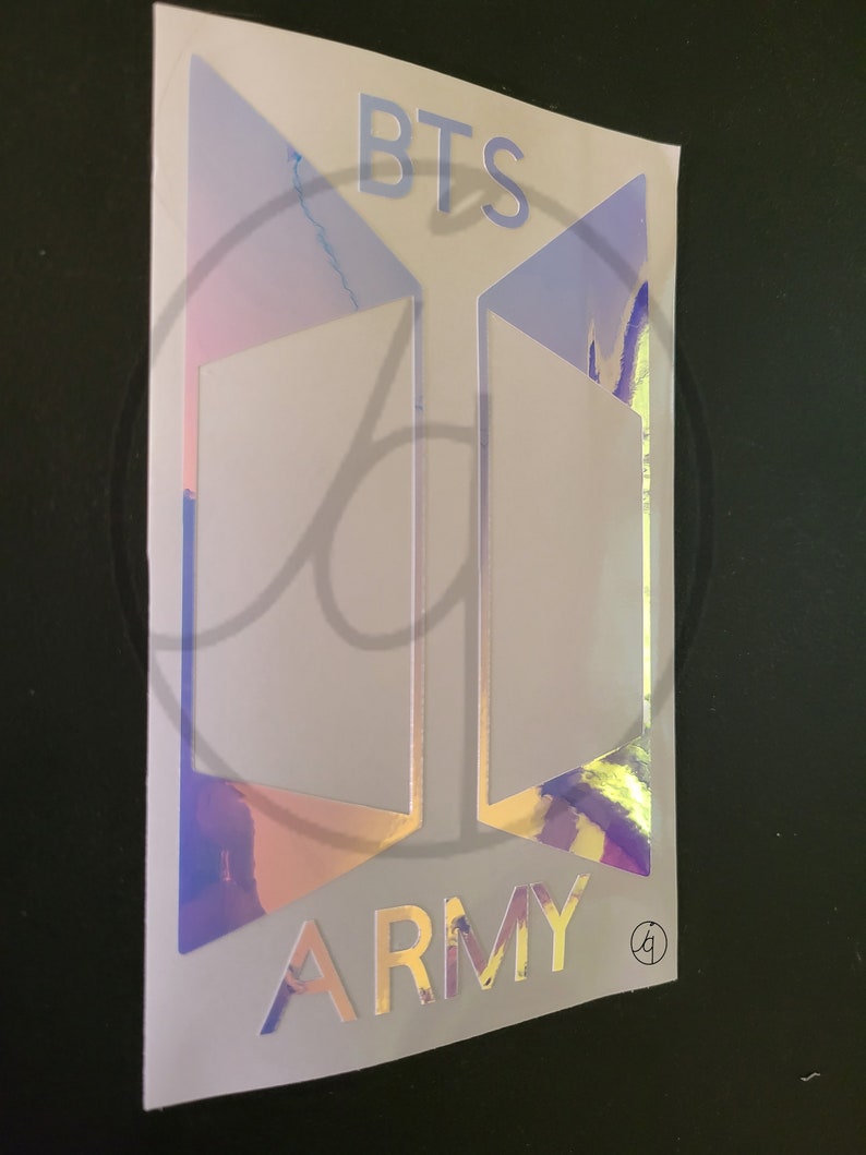 BTS / ARMY Logo Vinyl Decal Version 2 - Etsy