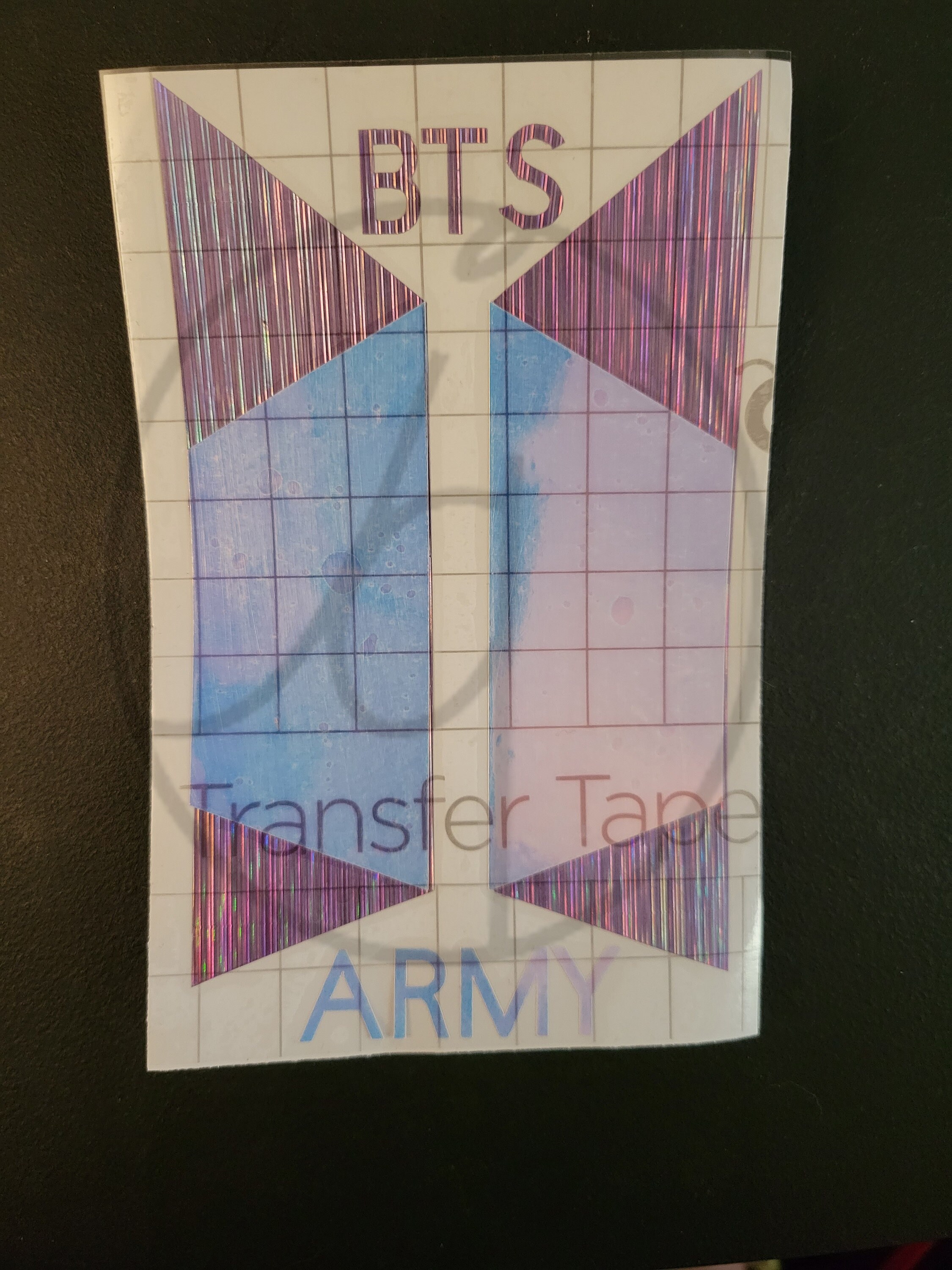 BTS / ARMY Logo Vinyl Decal Version 3 - Etsy