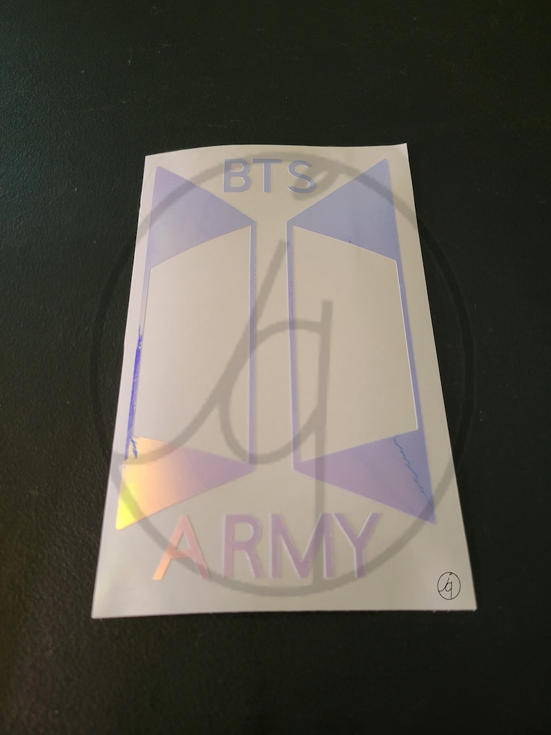 BTS / ARMY Logo Vinyl Decal Version 2 - Etsy