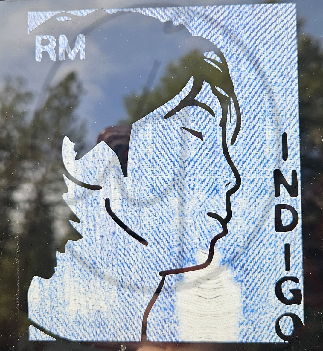 RM Indigo Inspired Decal - Etsy