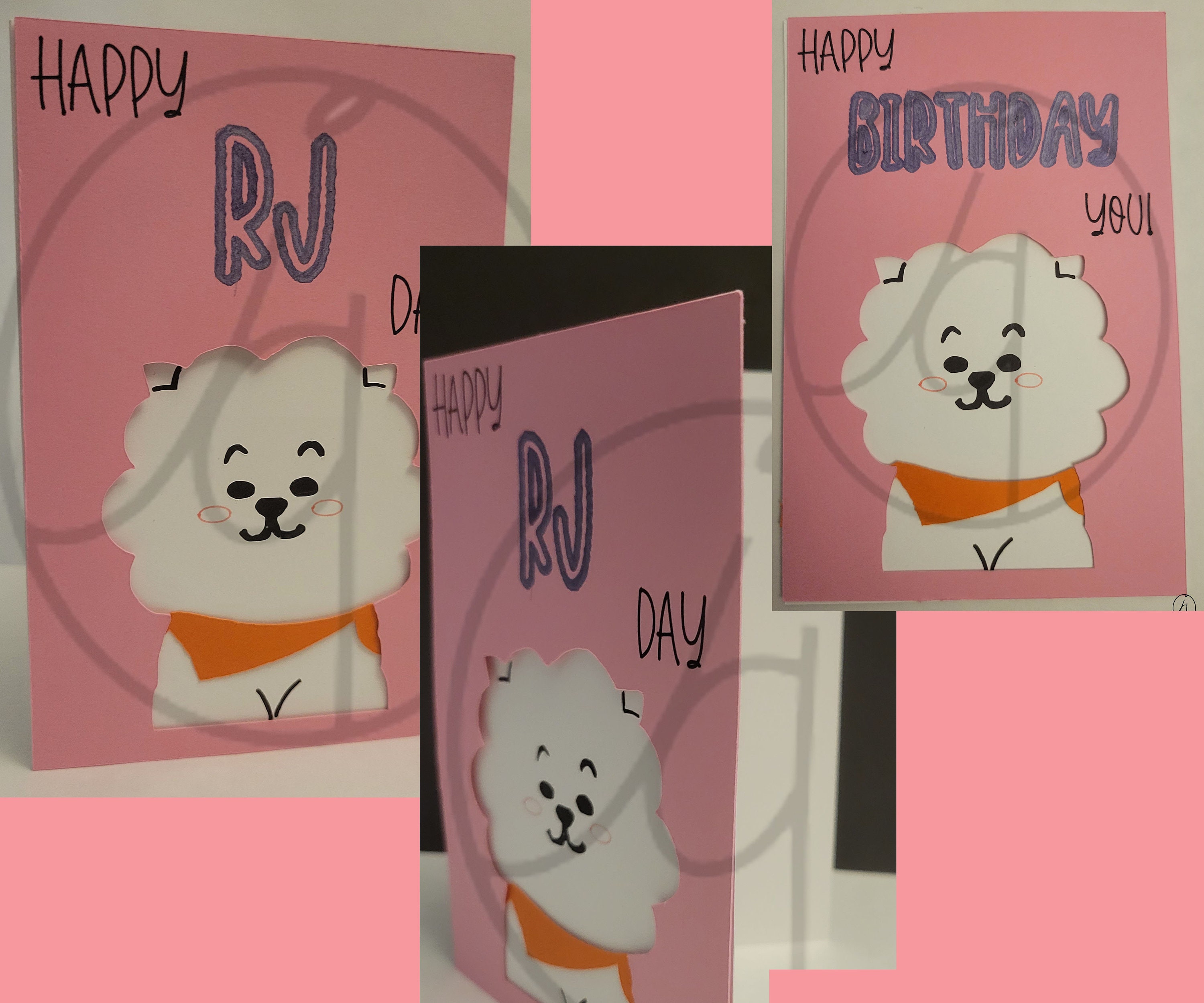 Fully Customizable BT21 Inspired Blank Cards - Etsy