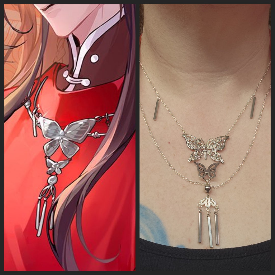 Subtle Hua Cheng Inspired Necklace - Etsy