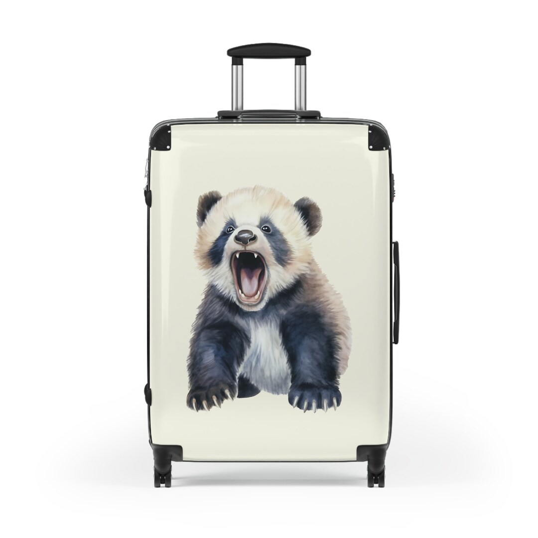 Baby Panda Suitcase, Baby Panda Luggage, Travel Bag - Etsy