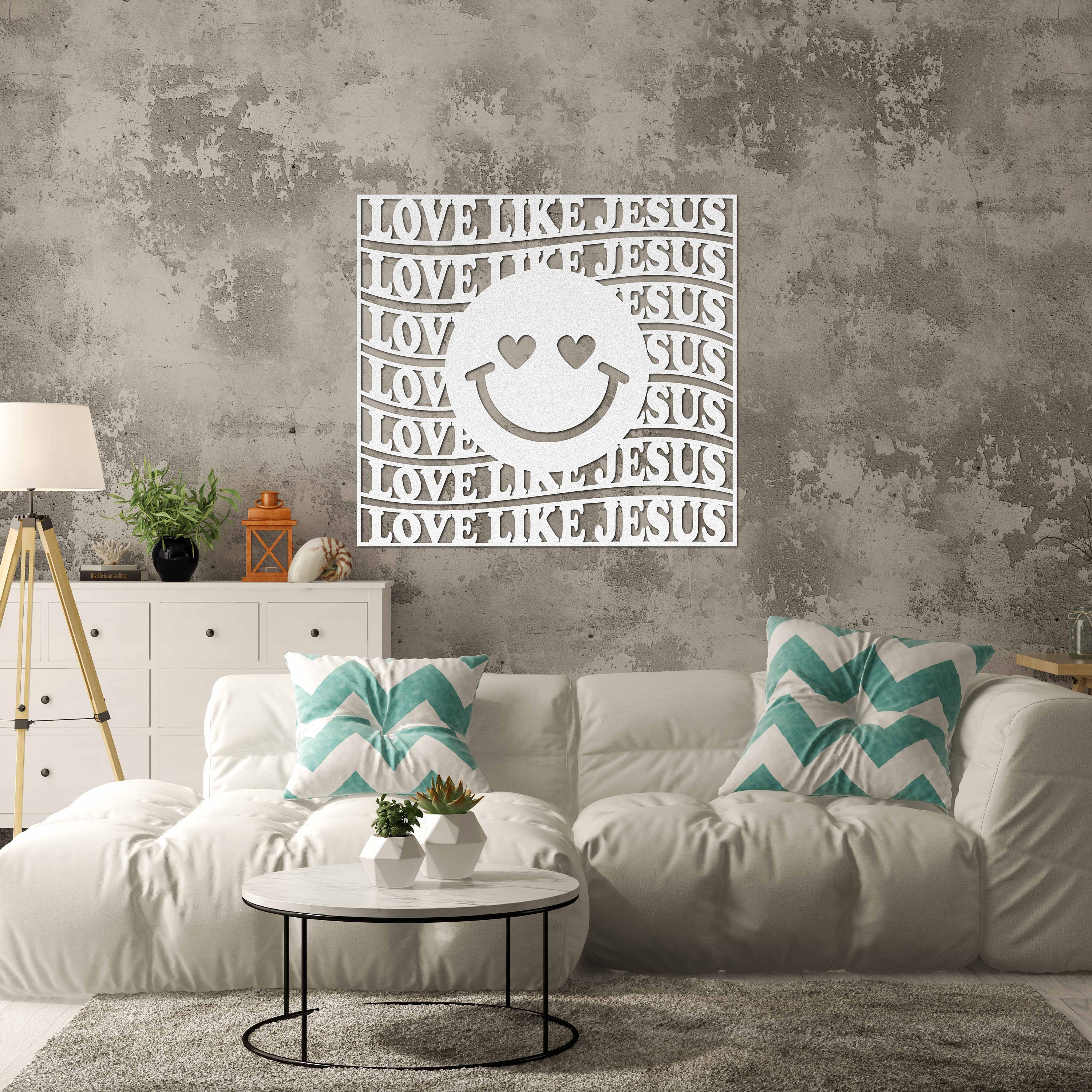 Love Like Jesus DXF, SVG, Christian DXF for Plasma Cutting, Christian ...