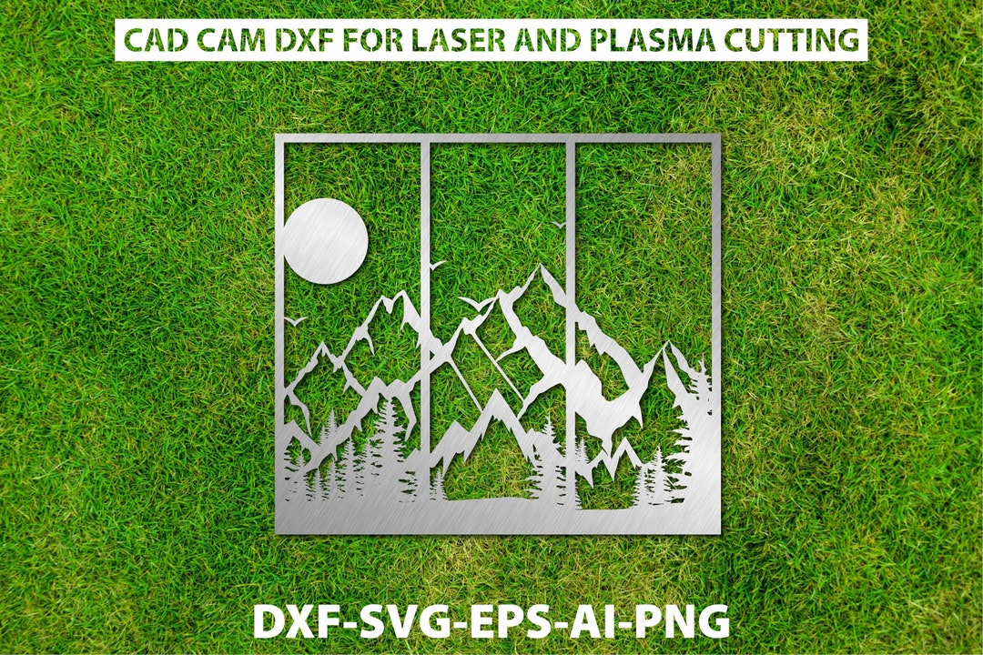 Wildlife DXF, Nature DXF, Mountain DXF Files for Plasma Cutting ...