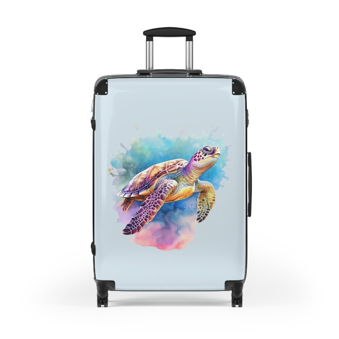 Sea Turtles Suitcase, Sea Turtles Luggage, Travel Bag - Etsy
