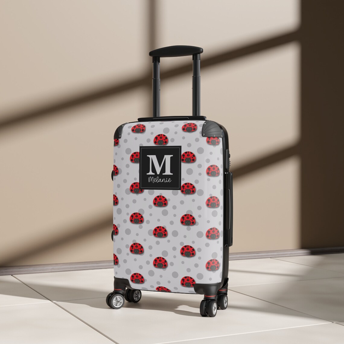 Custom Ladybug Suitcase, Ladybug Luggage, Travel Bag - Etsy