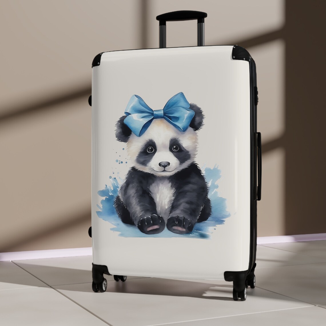 Baby Panda Suitcase, Baby Panda Luggage, Travel Bag - Etsy