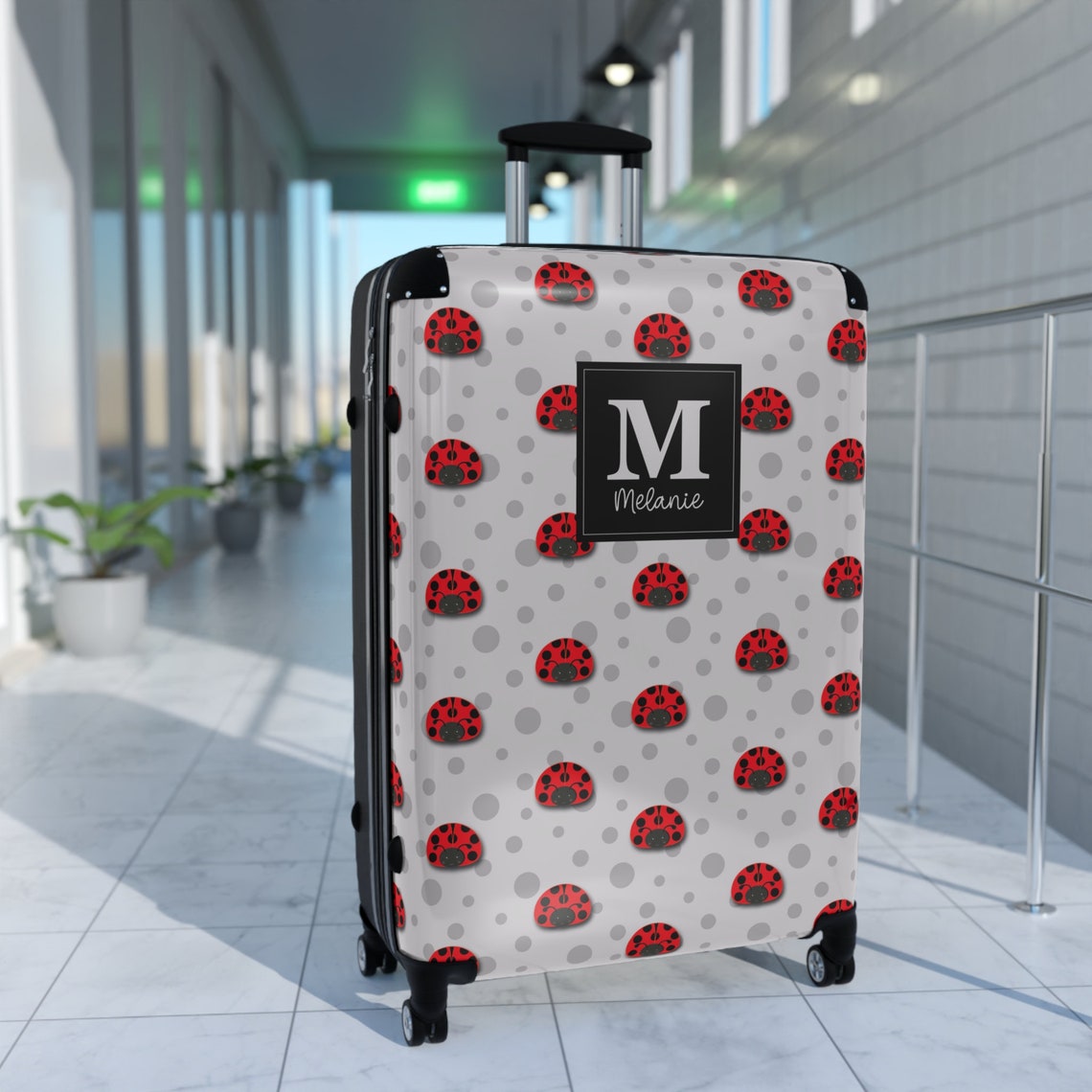 Custom Ladybug Suitcase, Ladybug Luggage, Travel Bag - Etsy