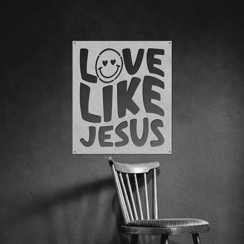 Love Like Jesus DXF Christian DXF for Plasma Cutting - Etsy