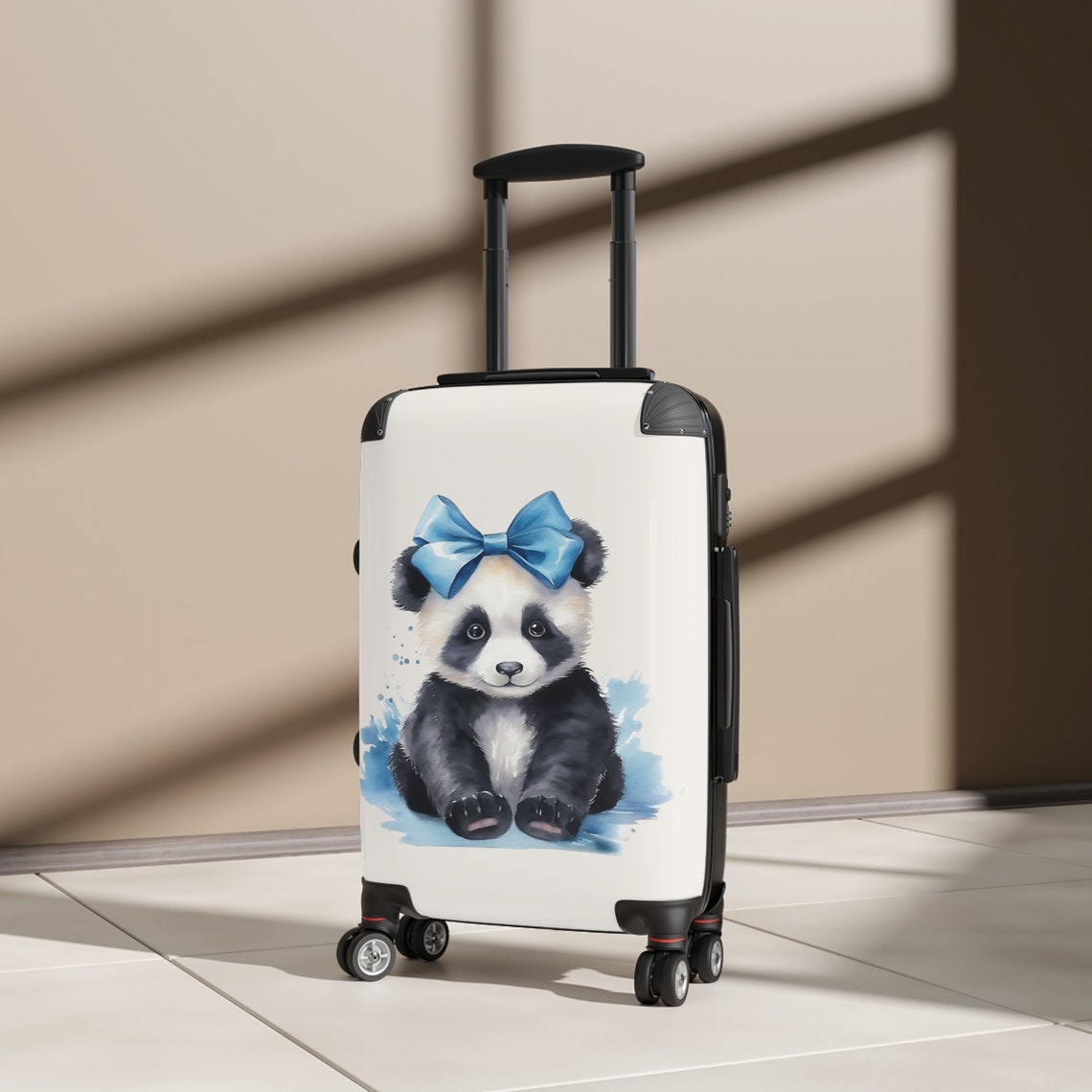 Baby Panda Suitcase, Baby Panda Luggage, Travel Bag - Etsy