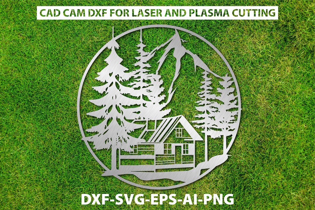 Wildlife DXF, Nature DXF, Mountain DXF Files for Plasma Cutting , Wildlife Plasma Cut Files ...