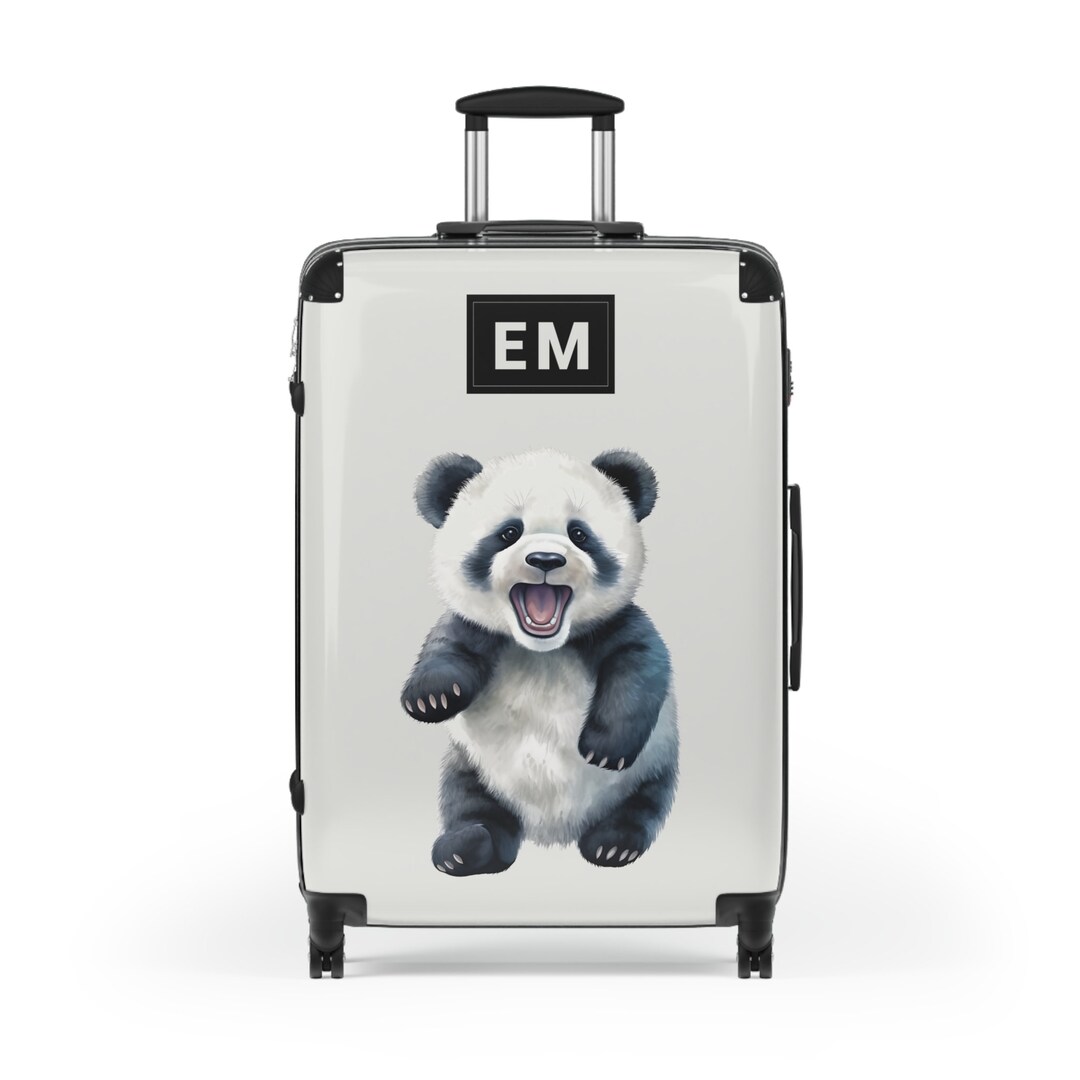 Baby Panda Suitcase, Baby Panda Luggage, Travel Bag - Etsy