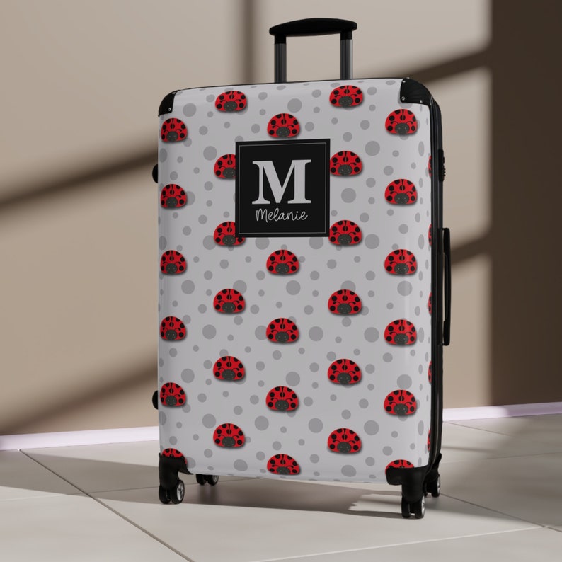 Custom Ladybug Suitcase, Ladybug Luggage, Travel Bag - Etsy