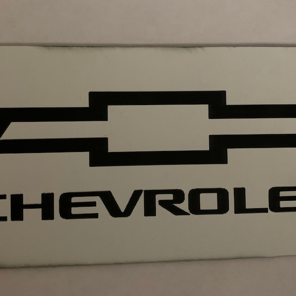 Custom Chevy Emblem - Etsy