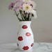 Lips Flower Vase Valentine's Day Gifts Make up Gifts - Etsy