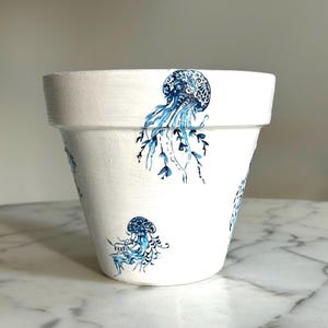 Jellyfish Planter-6 Inch, Jellyfish Gifts, Jellyfish Flowerpot, Ocean ...