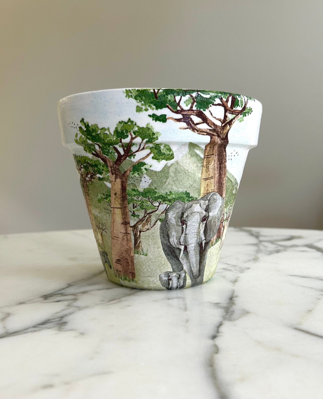 Buy Jungle Planter, Jungle Plant Pots, Safari Planters, Elephant Pot ...