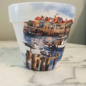 Beach Flowerpot, Port Gifts, Ocean Flower Pot, Beach Flower Pot ...