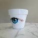 Evil Eye Planter-6, Third Eye, Clay Pots, Evil Eye Gifts, Third Eye ...