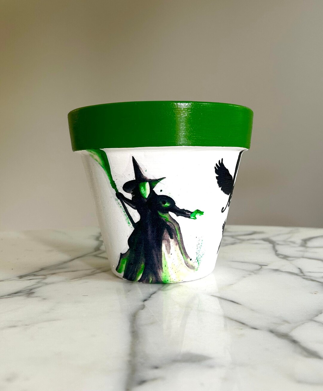 Halloween Planter, Halloween Gifts, Indoor Plant Pots, Witch Decor ...