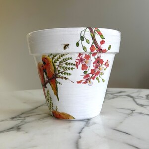 Parrot Flowerpot, Parrot Gifts, Tropical Planters, Bird Lover Gift ...