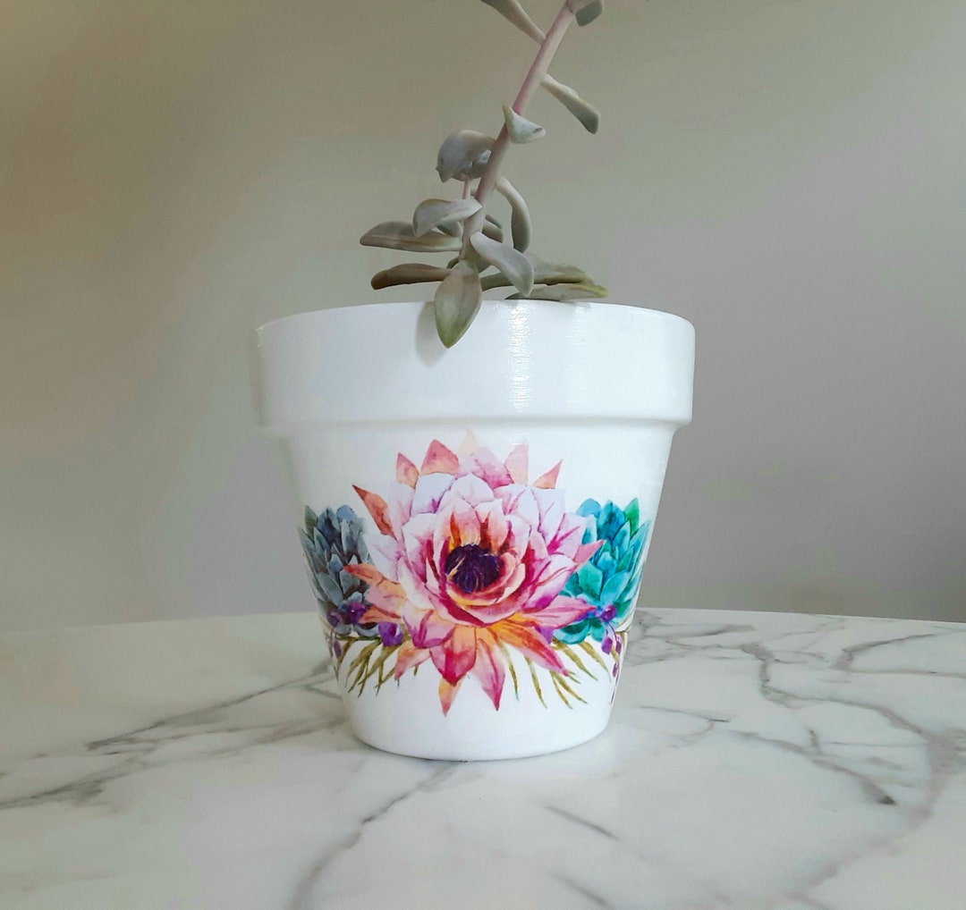 Lotus Planter-6-inch Lotus Flower Lotus Flower Gift Indoor - Etsy