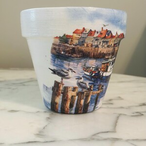 Beach Flowerpot, Port Gifts, Ocean Flower Pot, Beach Flower Pot ...