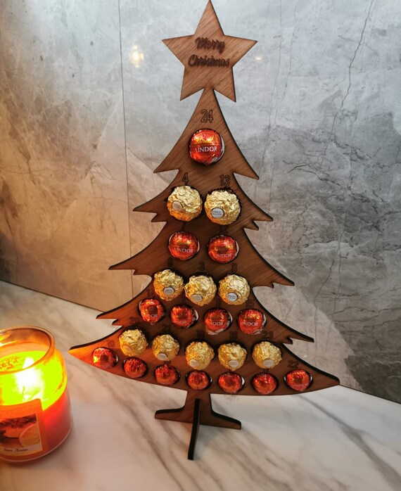Lindor Advent Calendar Christmas Tree Home Holiday Decoration - Etsy