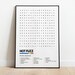 Hot Fuzz Movie Film Wordsearch Art Print Poster A4 A3 | Cornetto ...