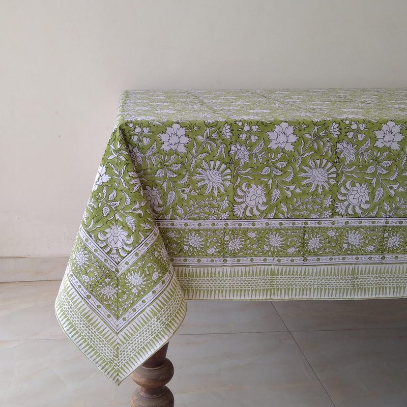 Floral Tablecloth - Etsy