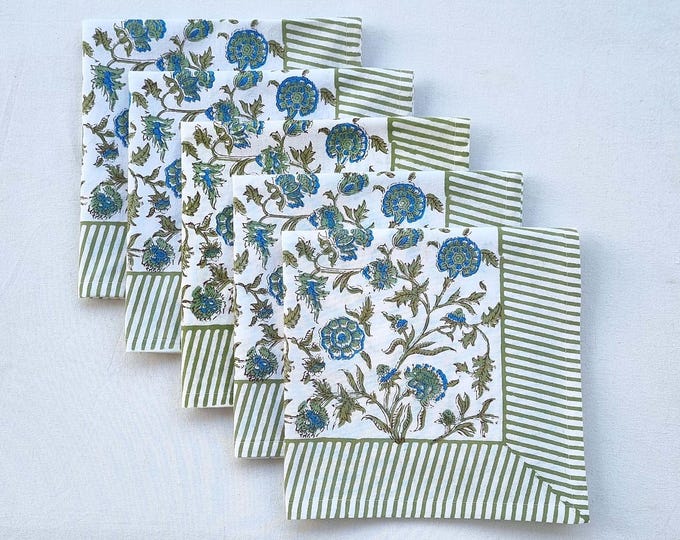 Sage Green Cloth Napkins for Dining Table, Kitchen, Wedding, Baby ...