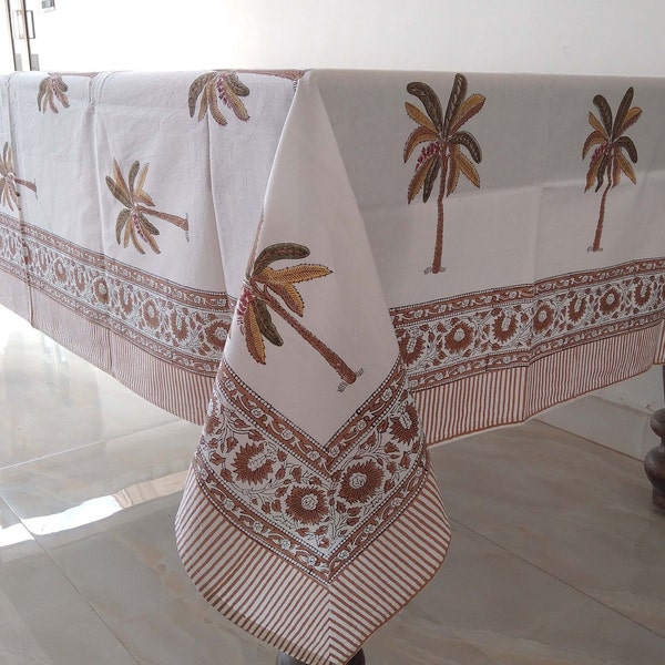 Palm Tree Tablecloth - Etsy