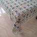 Indian Floral Design Tablecloth, Block Print Table Cover, Handmade ...