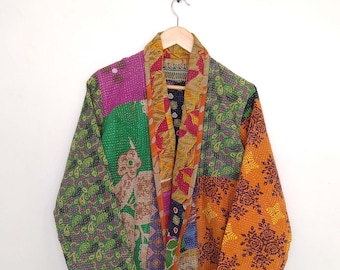 Multi Color Jacket Women - Etsy