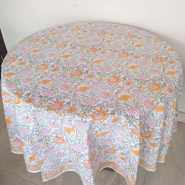 Round Table Cloth - Etsy