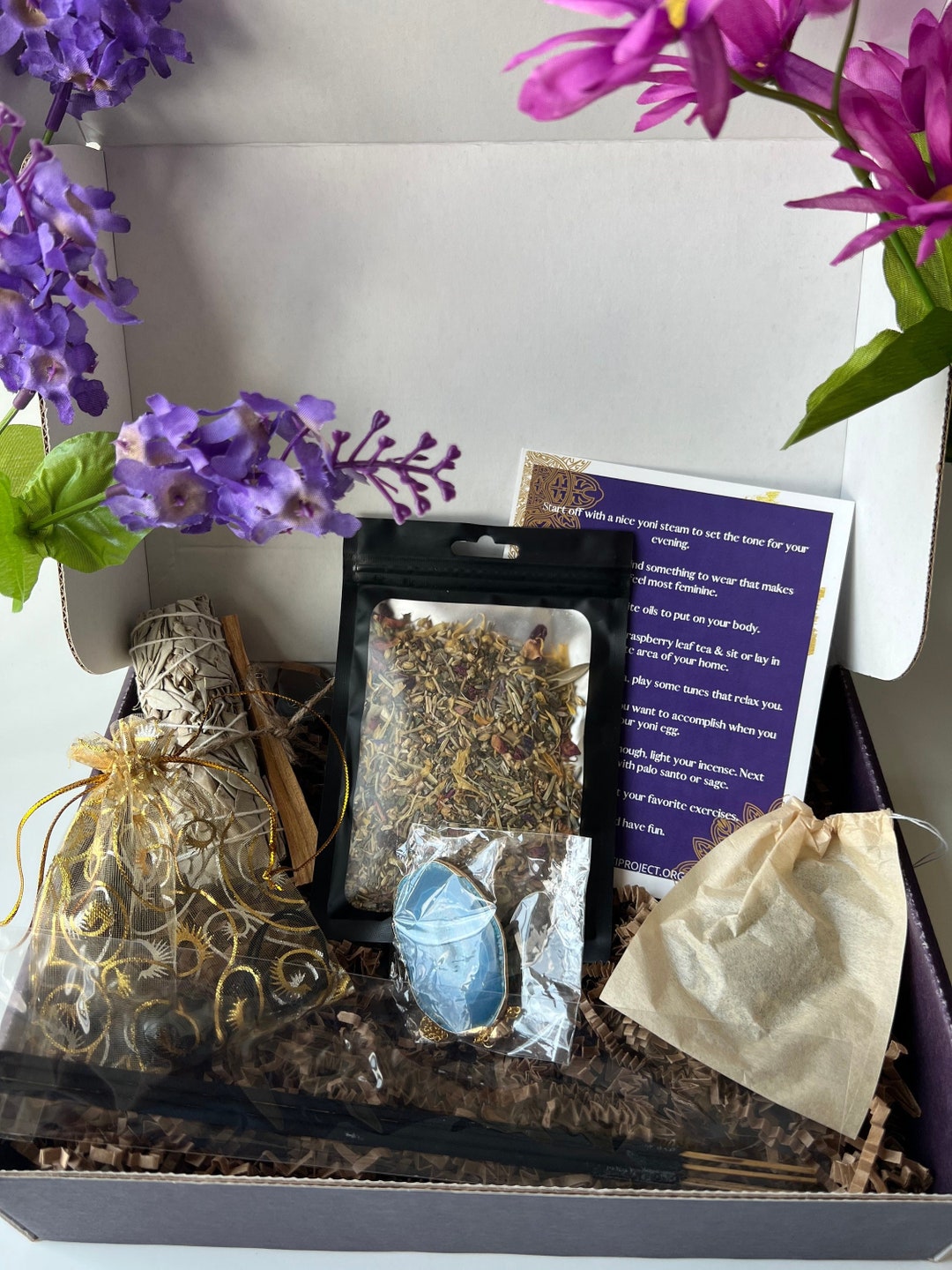 Yoni Box/yoni Steam/self Care Gift/gift Box/gifts for - Etsy Canada